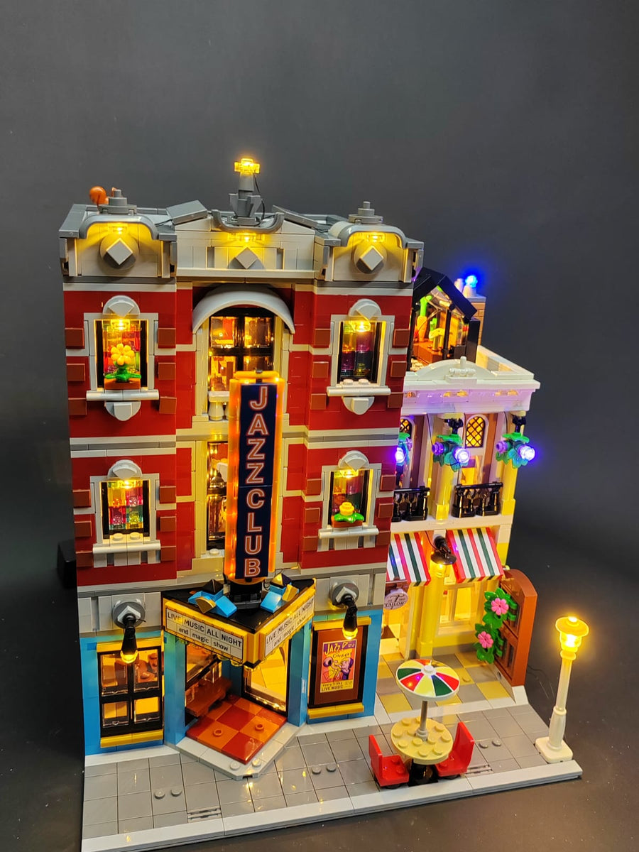 Brickstars LED light kit for Lego 10312 Jazz Club – BRICKSTARS